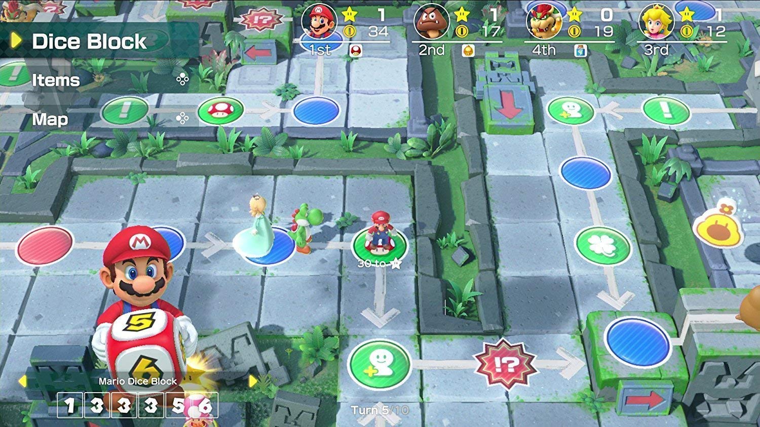 Nintendo Switch w/ Super Mario Party (Full Game Download) - Bundle Edition