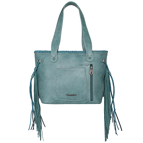 Montana West Western Tote Bag for Women Aztec Tapestry Tooled Collection Concealed Carry Handbag MW1211G-8317TQ