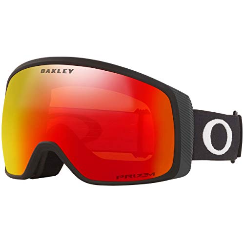 Oakley Flight Tracker XM Matte Black Prizm Torch Iridium, Matte Black/Prizm Snow Torch Iridium, Medium