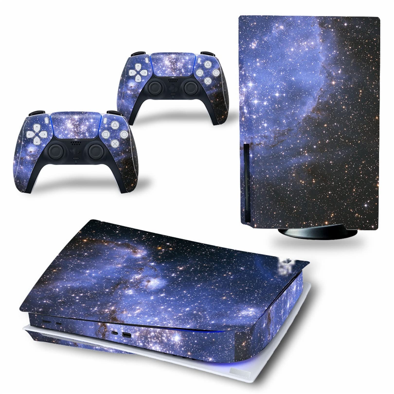 Top factory BUCEN for PS5 Skin Disc Edition & Digital Edition Console and Controller Vinyl Cover Skins Wraps Scratch Resistant, Compatible 32977 Anti Scratch (Size : Disc Version)