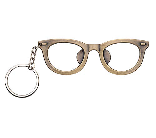 Sun Glasses Bottle Opener, Liangery Travelling Mental Beer Bottle Opener Keychain with Vintage Style