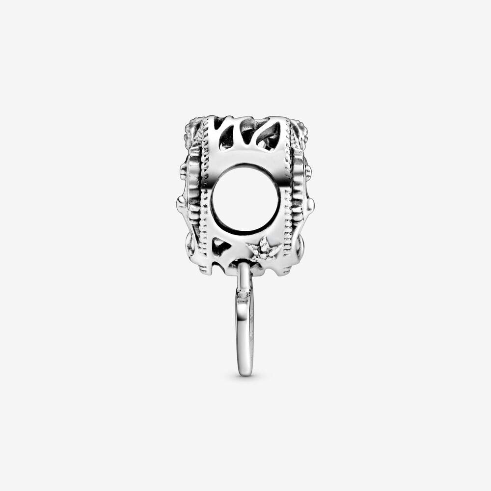 PANDORA Openwork Seahorses Heart 925 Sterling Silver Charm - 798949C00