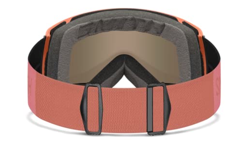Smith Optics Drift Women's Snow Winter Goggle - Coral, Red Sol-X Mirror