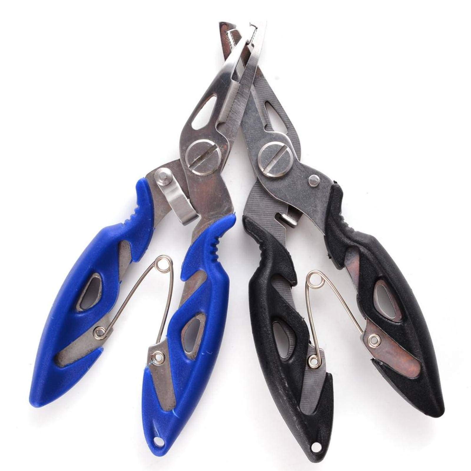 NC Fishing Pliers, Scissors, Braided Wire, Bait, Knife, Hook Remover, Etc. Fishing Tackle Tool Cutting Fish with Pliers Multifunctional Scissors