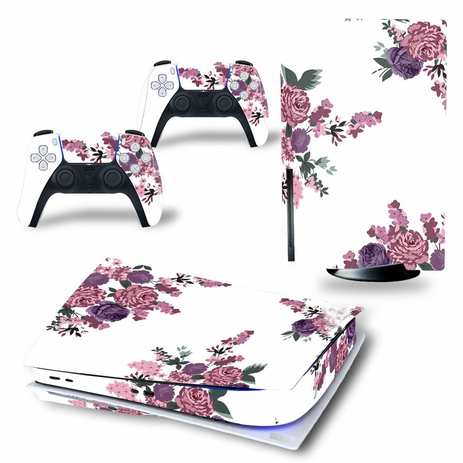 Top factory BUCEN for PS5 Skin Disc Edition & Digital Edition Console and Controller Vinyl Cover Skins Wraps Scratch Resistant, Compatible 46208 Anti Scratch (Size : Disc Version)