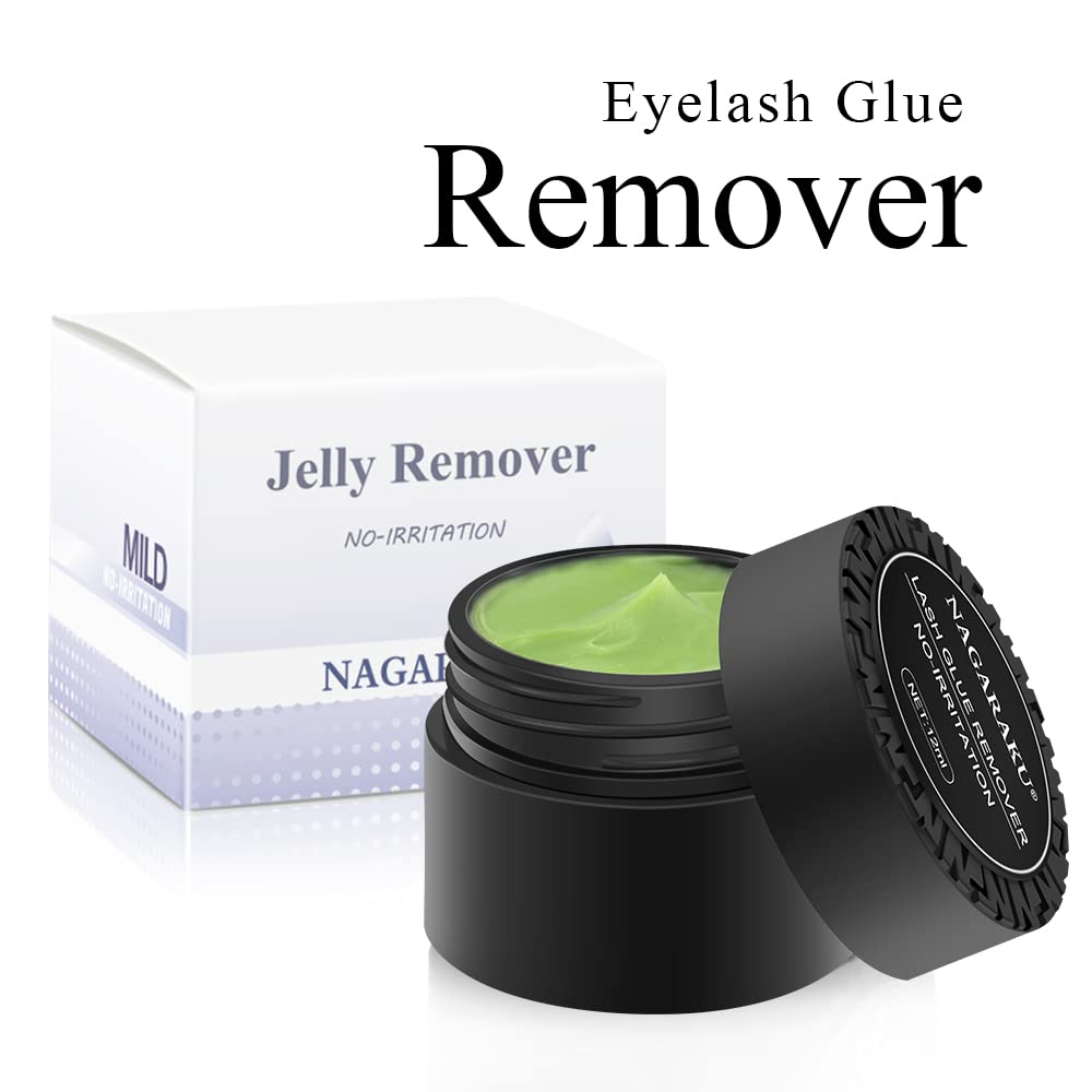 NAGARAKU Eyelash Extensions Glue Remover Cream Paste 12ml Mild No Stimulation Fruit Fragrance Adhesive Removing Supplies Professional for Salon