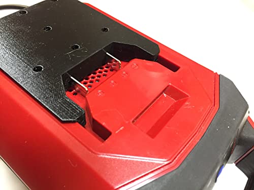 Terrafirma Technology Adapter for Toro 60v li-ion battery with 10AWG wire lithium power output, Black