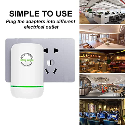 WETEL Power Saver Pro - Electric Energy Saver - Household Voltage Stabilizer Balance Current Source Power Saving Smart US Plug 250V