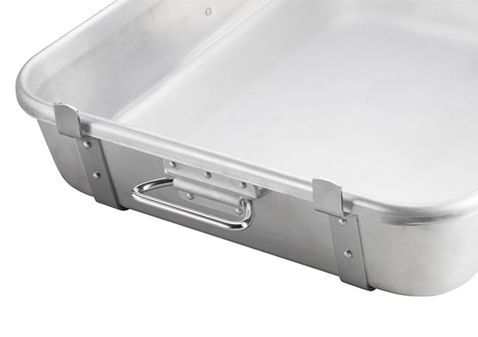 Winware Aluminum Roast Pan 18 Inch x 24 Inch x 4-1/2 Inch with Lugs