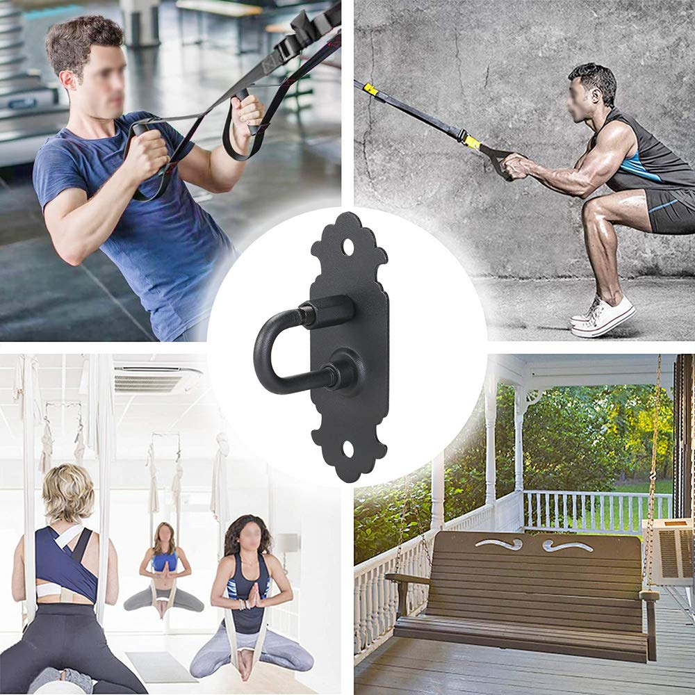 Resistance Band Wall Anchor Workout Anchor for Suspension Training, Body Weight Straps, Home Gym, Physical Therapy Exercise and Stretching, Yoga Swings SELEWARE