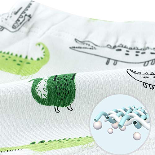 Orinery Waterproof Unisex Baby Training Pants Toddler Boys Girls Cotton Underwear 4 Pack(1-2T, MT-B)