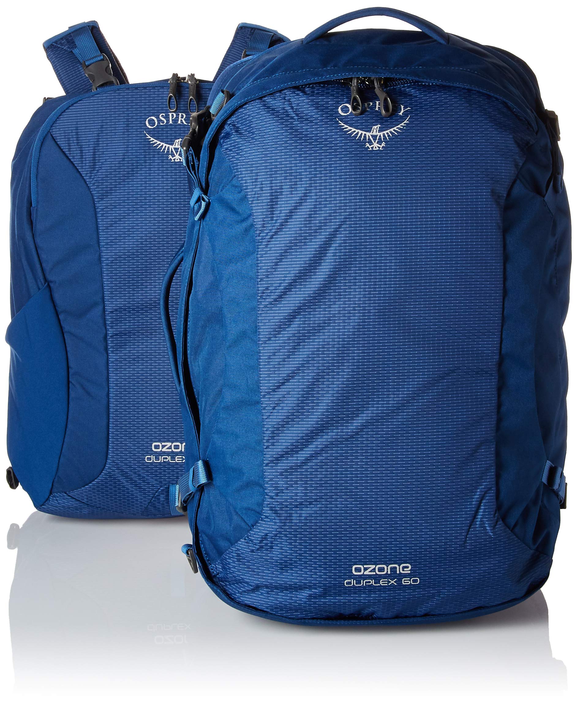 Osprey Ozone Duplex 60 Travel Backpack, Buoyant Blue