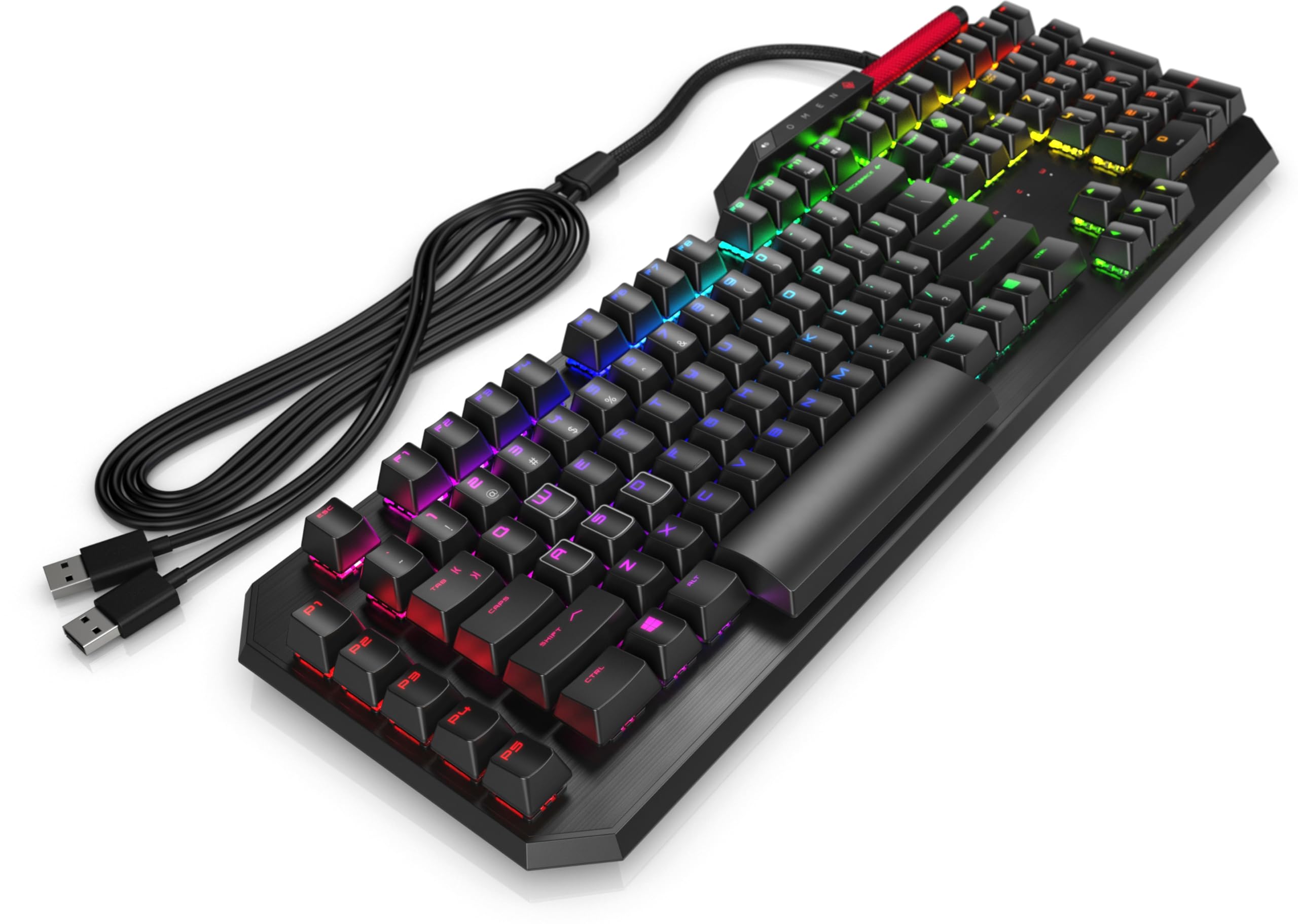 Omen by Hp Sequencer Wired USB Mechanical Optical Gaming Keyboard - 2VN99AA#ABU