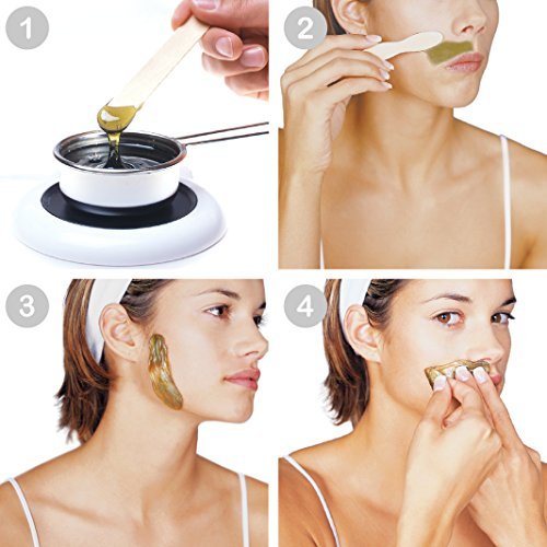 Parissa Salon Style Hot Hard Wax Strip-Free (120g), Pack Of 3