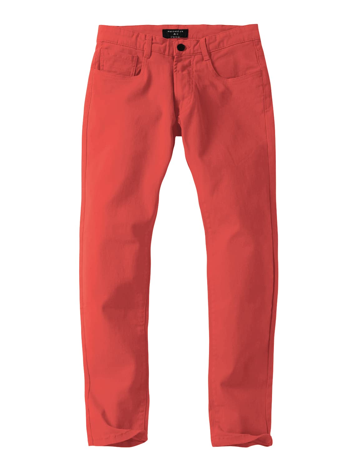 Match Men's Casual Straight Pants#8140 (XL/34,8140 Orange)