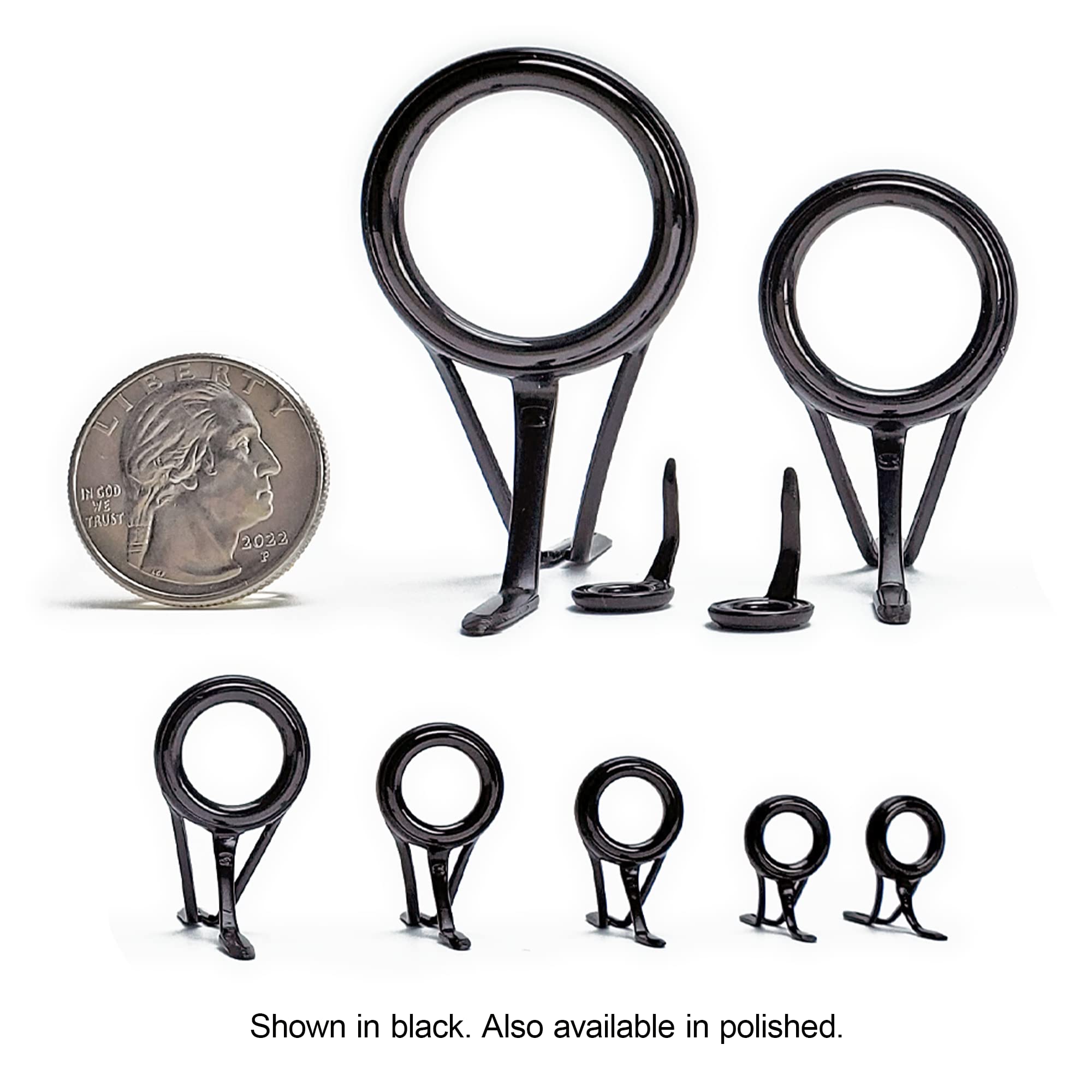 RodTeck Guide Repair Kit | Freshwater & Inshore Baitcasting | Complete Fishing Rod Repair Kit