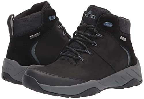 Rockport Women's XCS Spruce Peak Boot Waterproof Hiking, Black WP, 9.5
