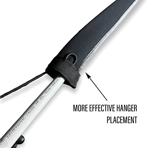 UPRVR Baitcast Rod Sleeve - Gen 2 Red Magnum XL (7'6"-8' Rods)