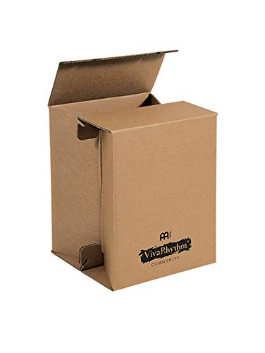 Meinl VivaRhythm VR-CAJ2GO Fold-able Pop Up Cardboard Cajon-2-Go with Internal Snares