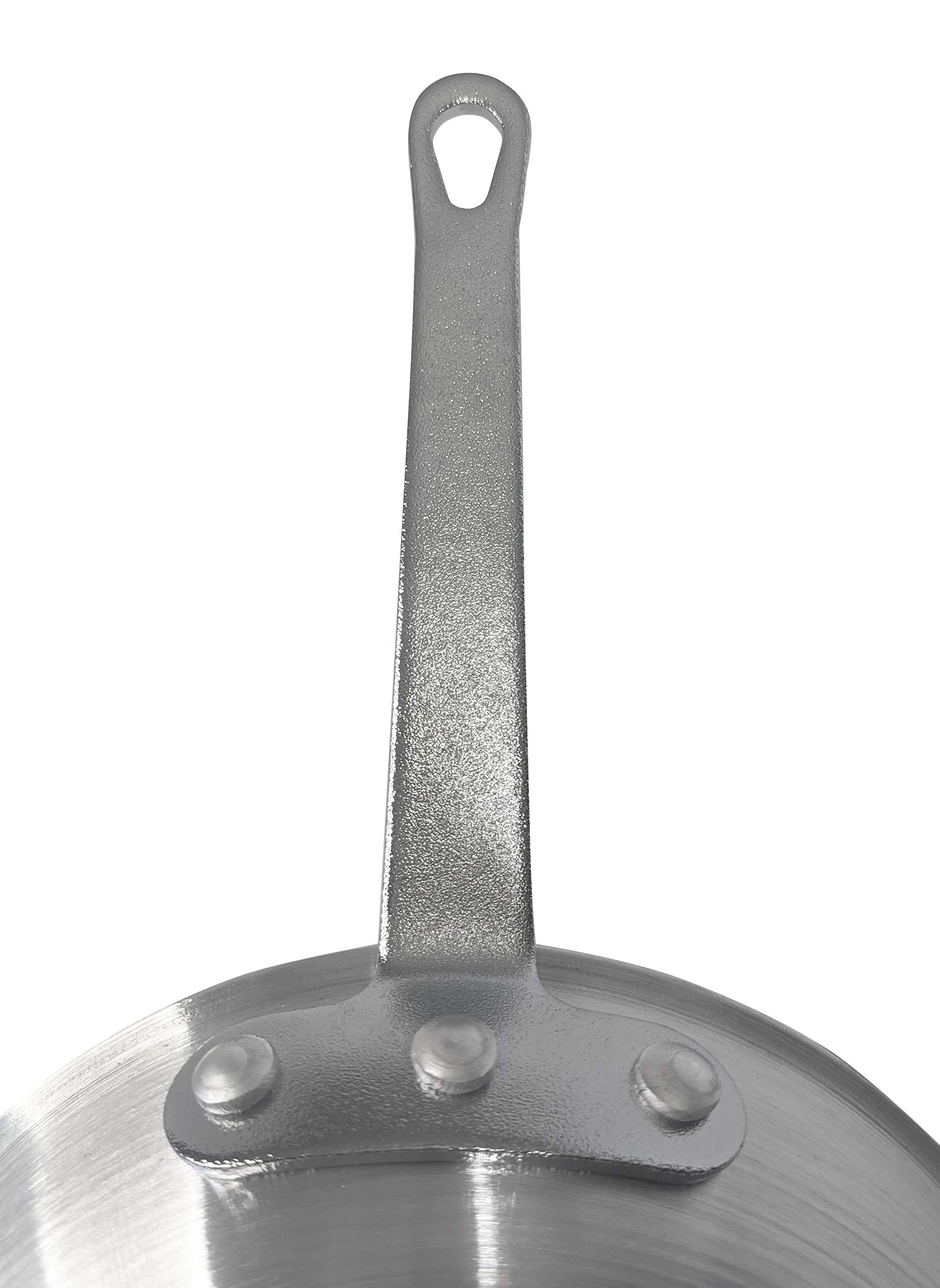Update International Aluminum Fry Pan 12in Uncoated , Silver