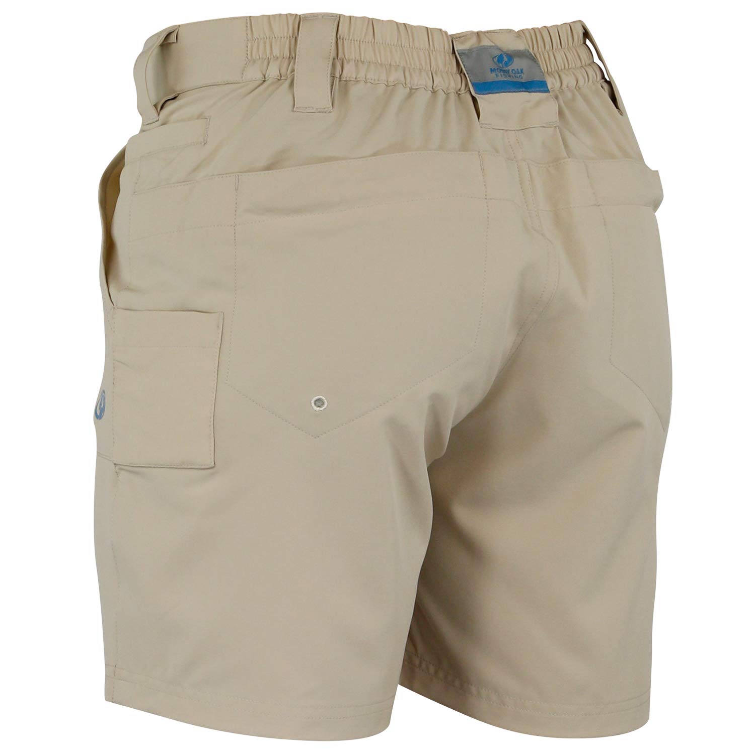 Mossy Oak Women's All Outdoor Flex Short, Light Khaki, Large