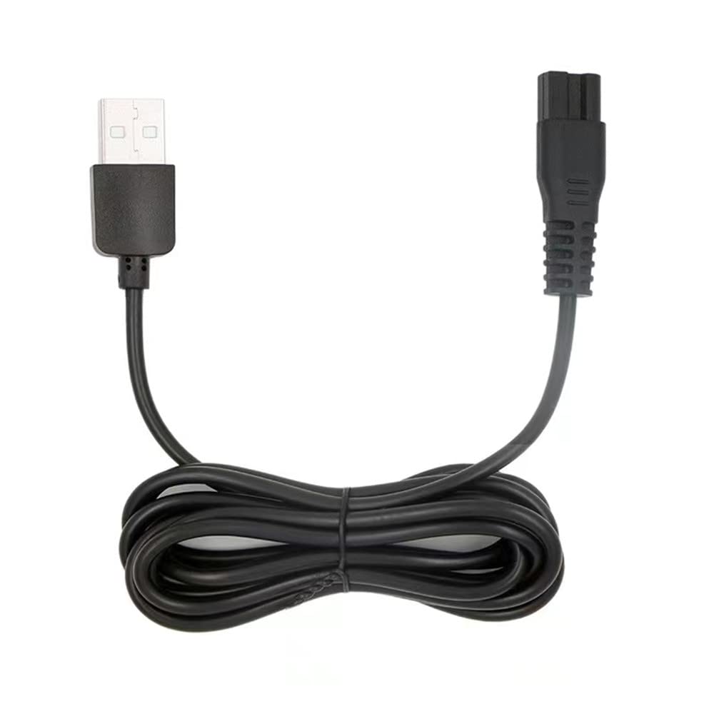 USB Charger Cable Cord For Meridian Grooming Electric Shaver Trimmer Replacement Power Adapter