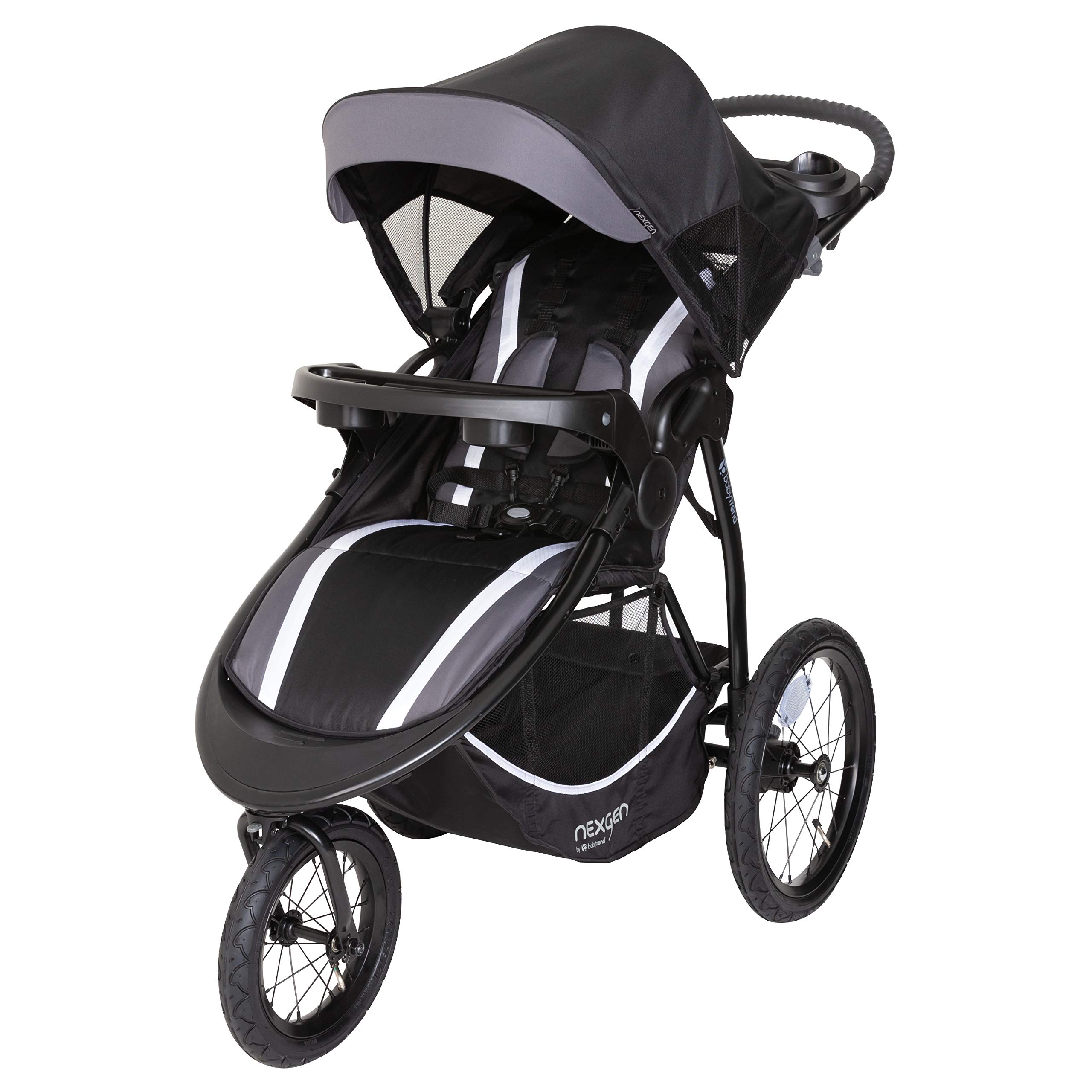 NexGen Chaser Jogger Stroller, Inkwell, Black