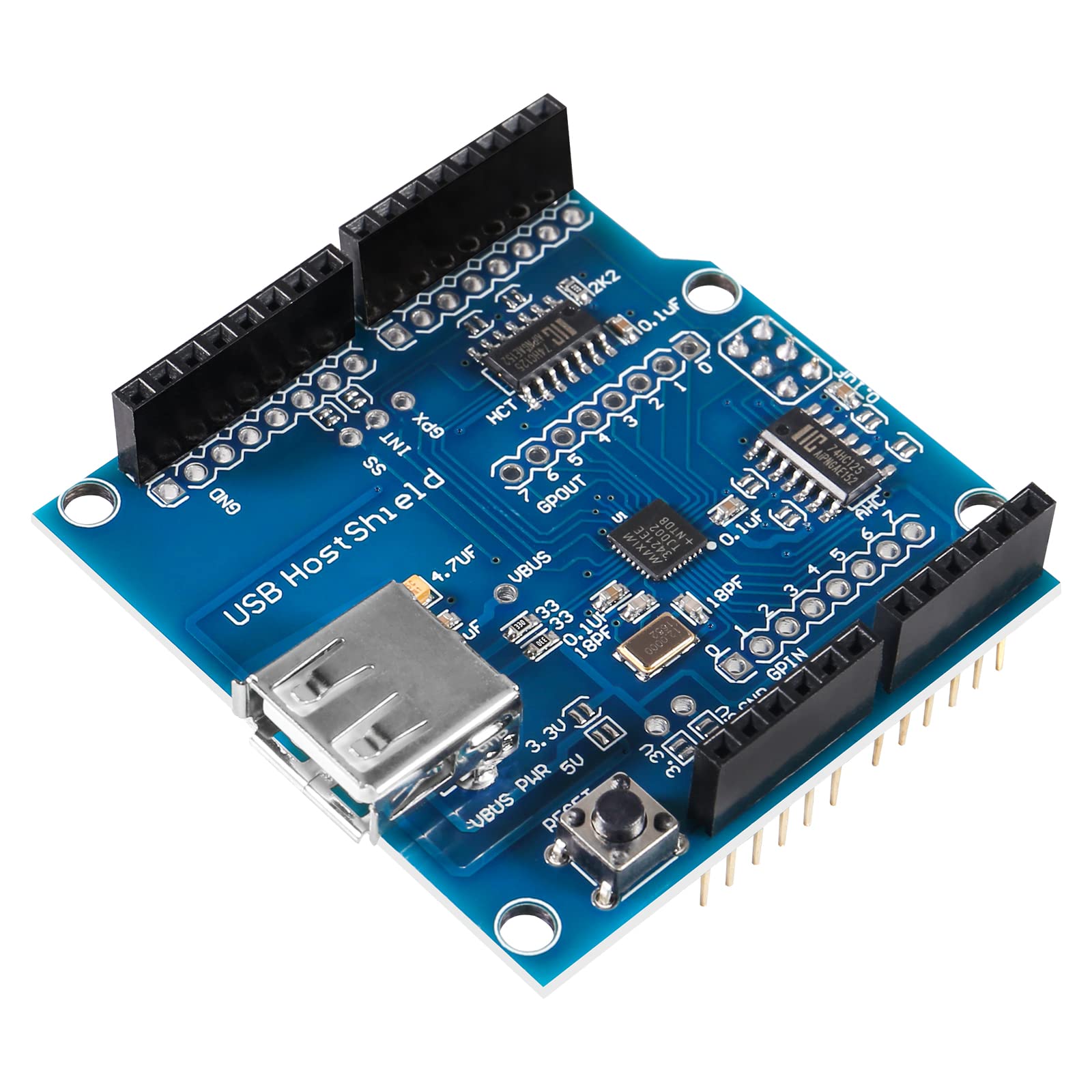 USB Host Shield Compatible with Arduino MEGA 2560 1280 Support for Google Android ADK USB HUB Function
