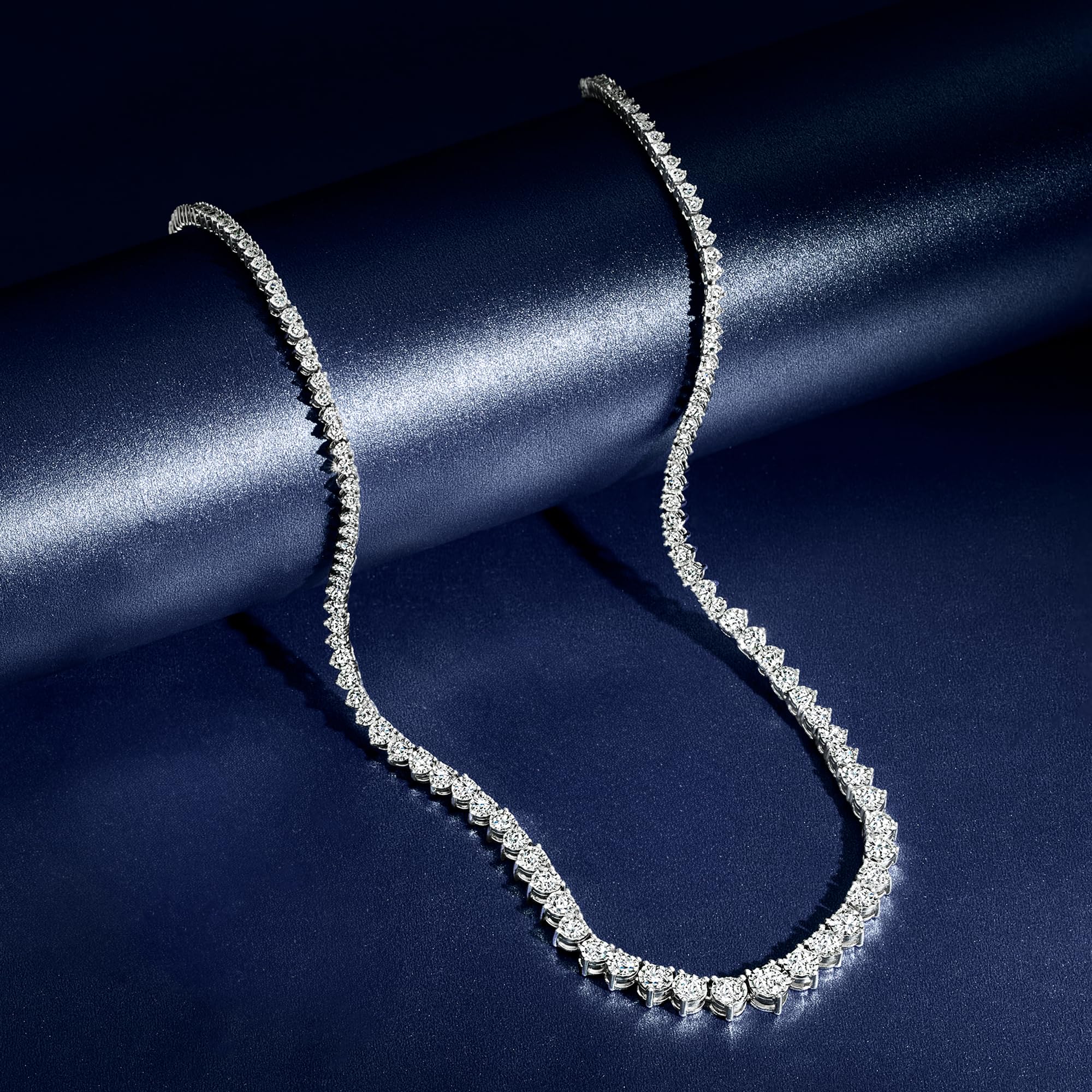 Ross-Simons Diamond Tennis Necklace I-J Color / I2-I3 Clarity