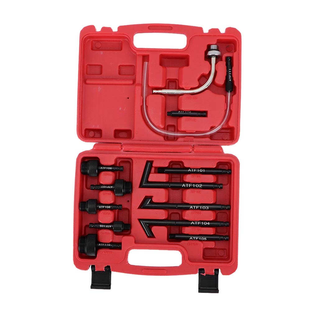 Oil Fill Adapter, 13Pcs/Set Oil Fill Adapter Transmission Fluid Oil Refilling Refill Connector Tool Kit