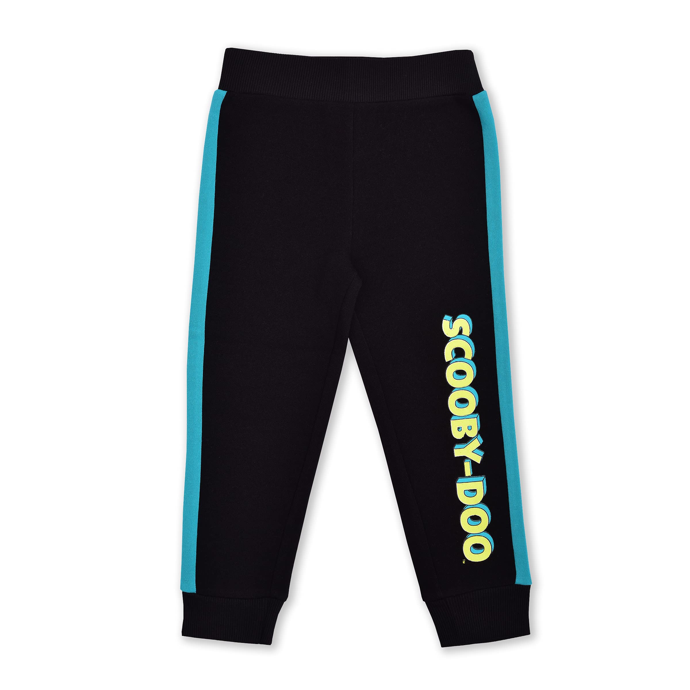 Scooby-Doo Boy's 3 Piece Graphic T-Shirt, Zip Up Fleece Hoodie and Jogger Pant Set