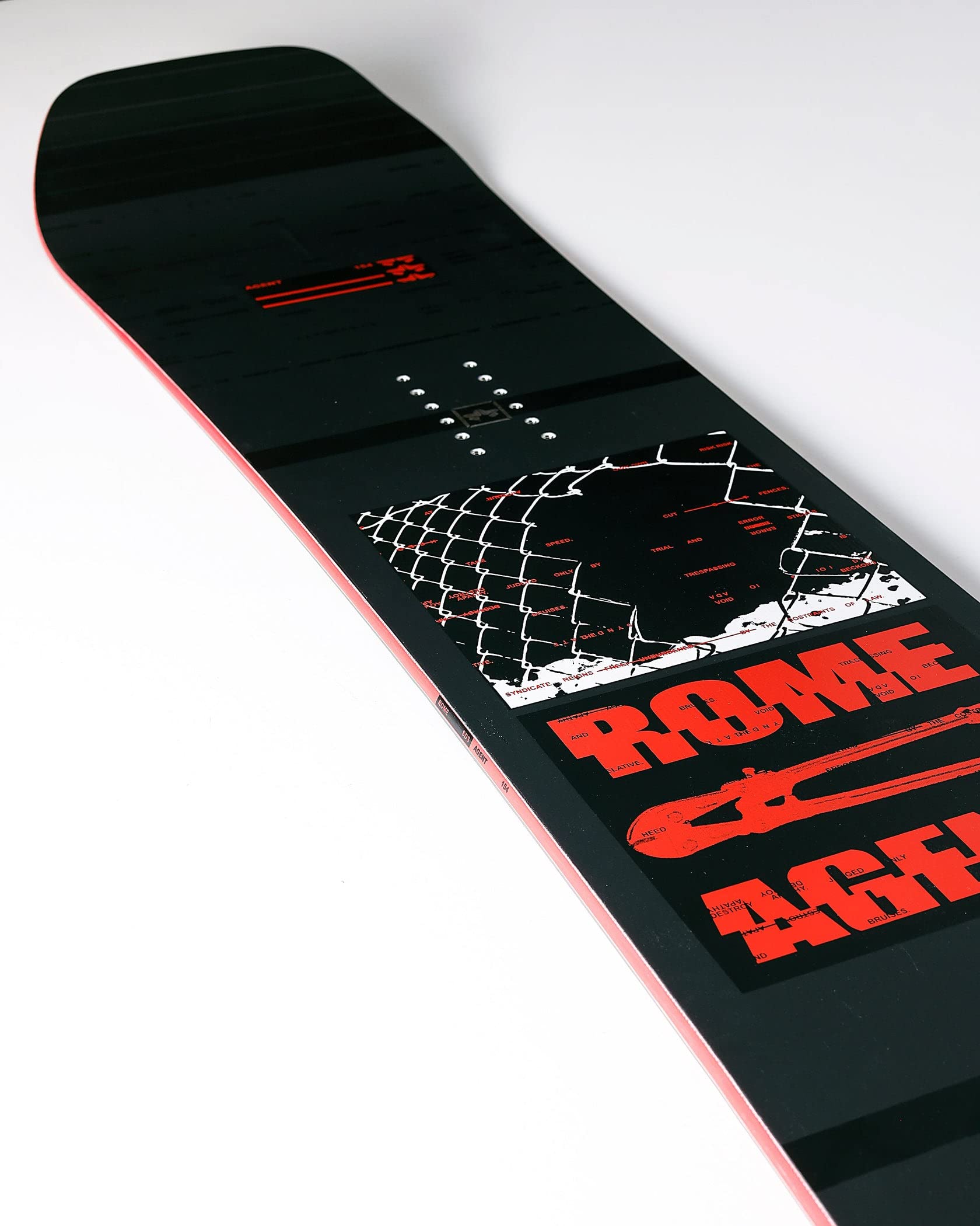 Rome Mens Agent True Twin Snowboard - 2022/2023 20th Anniversary Size 158cm Wide