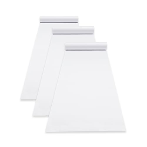 Melissa & Doug Deluxe Easel Paper Roll Replacement (17 inches x 75 feet) - 3-Pack - FSC Certified