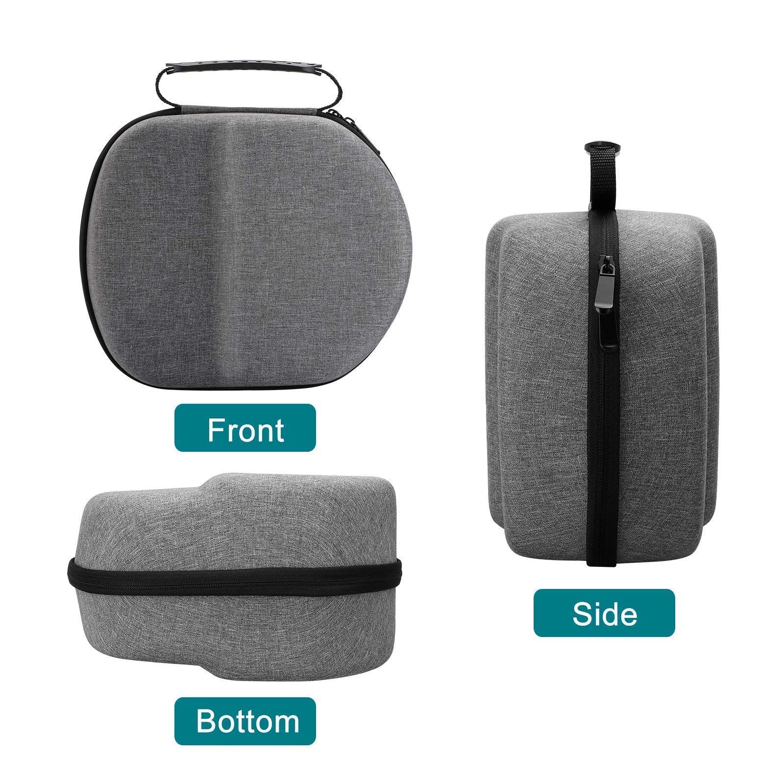 Oculus Quest 2 Carrying Case, Hard Travel Case, Compact Carrying Case Compatible with Oculus Quest, Oculus Quest 2, Protect Oculus Quest VR Gaming Headset and Controllers Accessories