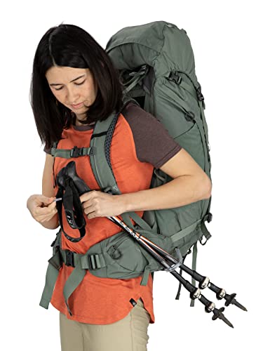 Osprey Kyte 48L Women's Backpacking Backpack with Hipbelt, Rocky Brook Green, WM/L