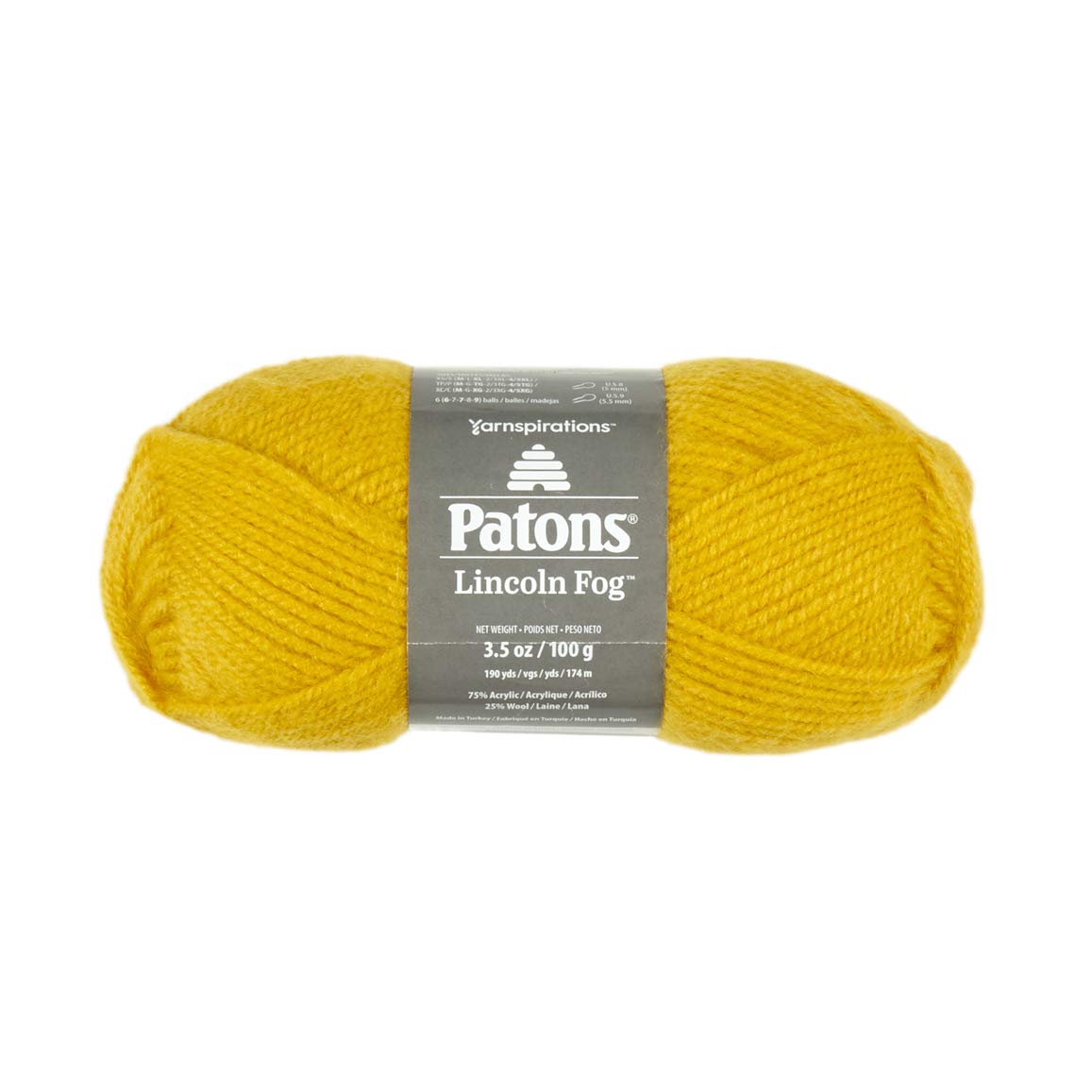Patons Lincoln Fog Yarn Ochre