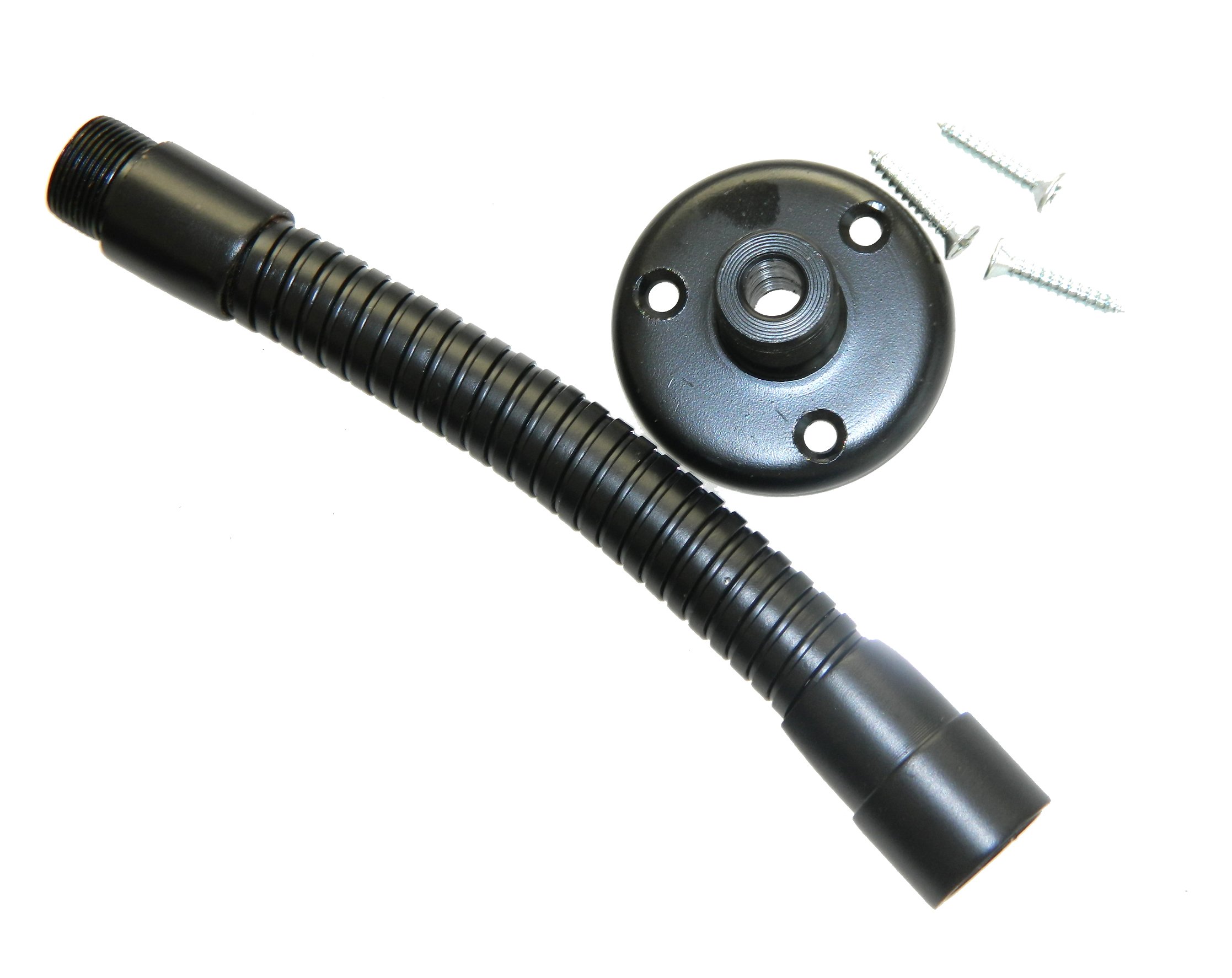 Microphone Table Mount base with 6" Gooseneck Black