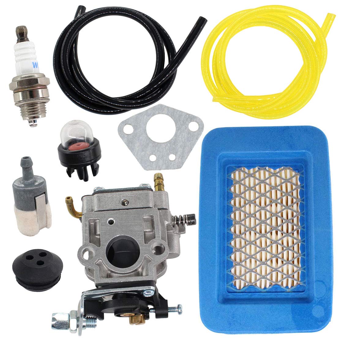 USPEEDA Carburetor Carb Assembly for Kawasaki 15003-2722 with Air Filter Tune Up Kit