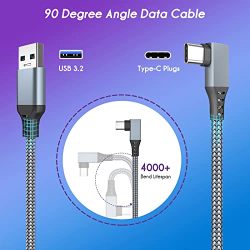 Oculus Quest Link Cable 9FT, OUTWAY VR Headset Charging Cable for Oculus Quest 2/1, 5Gbps USB C 3.2 Gen1 High Speed Data Transfer & Fast Charging for Gaming PC (9FT 3M)