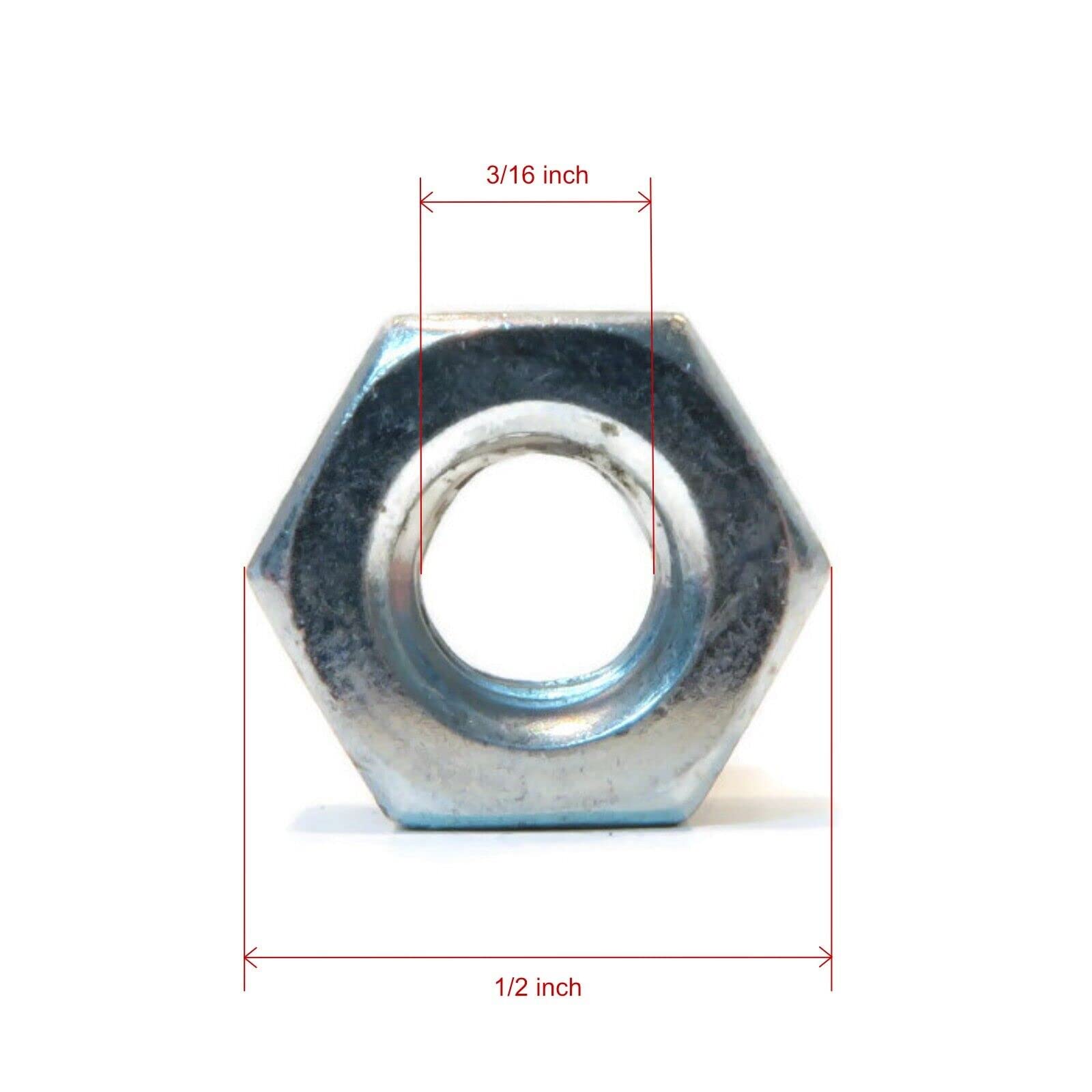 The ROP Shop | Pack of 10 - Shear Pin Bolt & Nut for Ariens - Gravely 05907100, 5907100, 59071