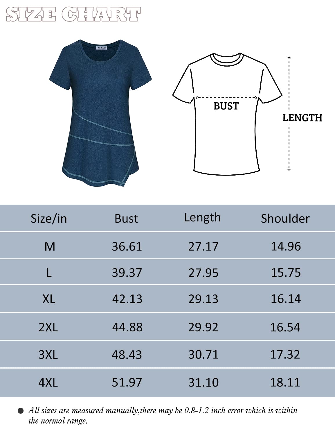Plus Size Workout Tops for Women Moisture Wicking Yoga Shirts Athletic Active Hiking Running Tshirt Exercise Tunic