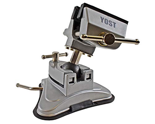 Yost Tools Yost V-275 Portable Vacuum Base Vise, Pivots Multi-Angle, 2.75β Jaw Width, (1 Pack), Silver