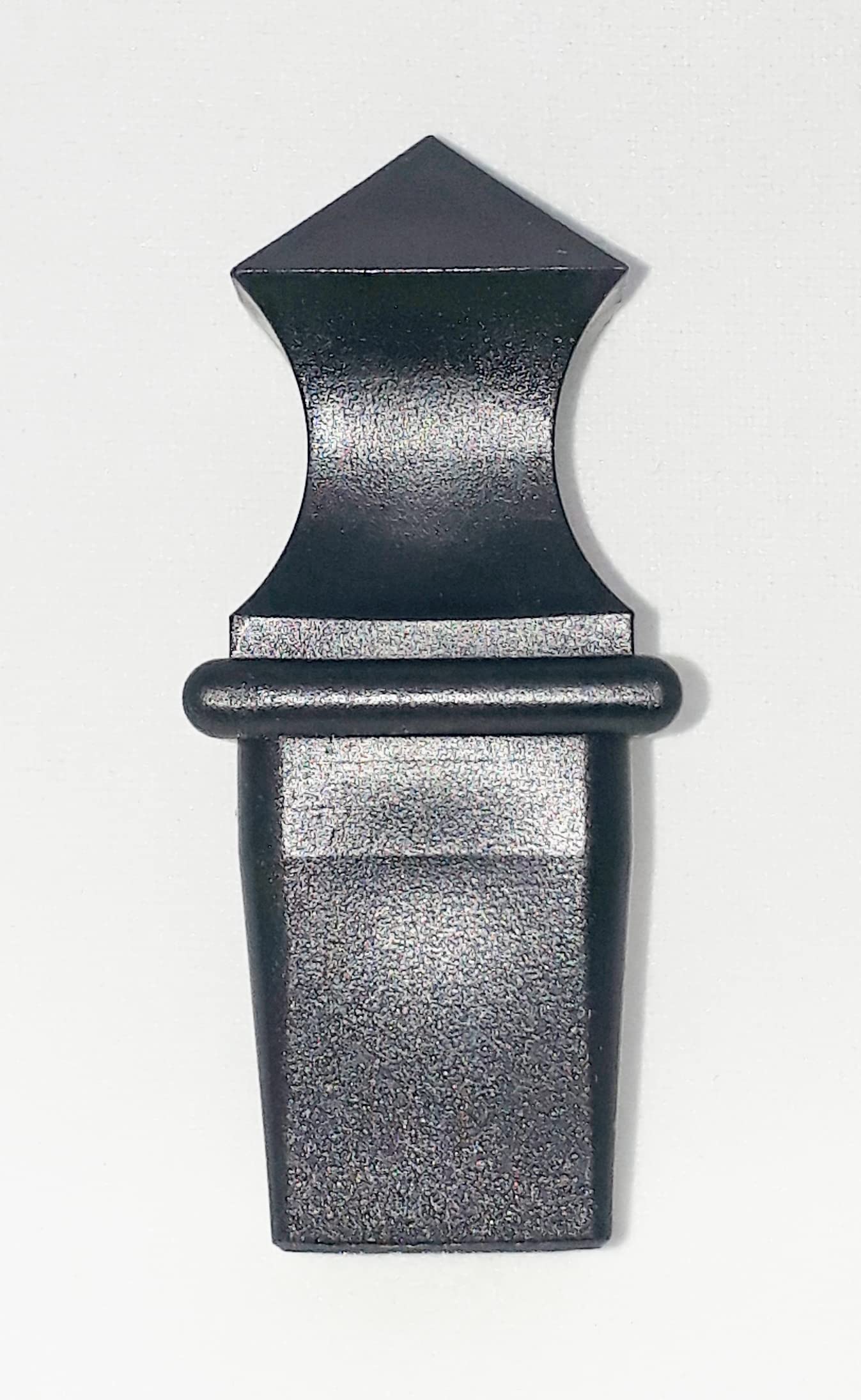 Retrospec Creations 25 Each Black1/2 OR 1-Inch Pyramid Top Fence Spire 1-32