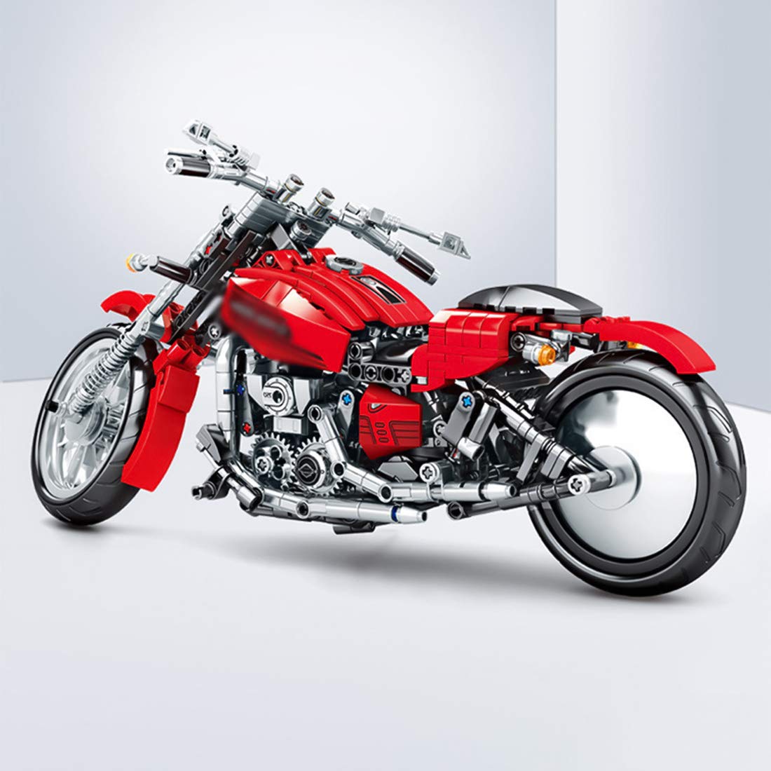 Topoo Motorcycle Model Building Kit Motobike Model Building Toy Set Compatible with Lego technic Creative Idea for Kids and Adults - 782 PCS