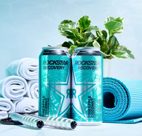 Rockstar Recovery Pineapple Coconut 16oz 12pk