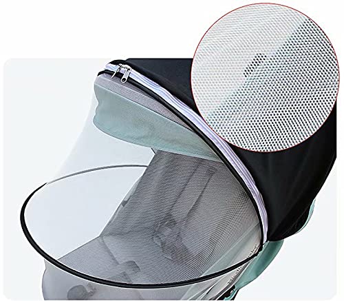 Mosquito Sunshade Net for Stroller 2in1 Perfect Bug Universal Cover for Strollers, Pushchair, Bassinets, Cradles