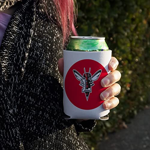 University of Lynchburg Primary Logo Can Cooler - Drink Sleeve Hugger Collapsible Insulator - Beverage Insulated Holder