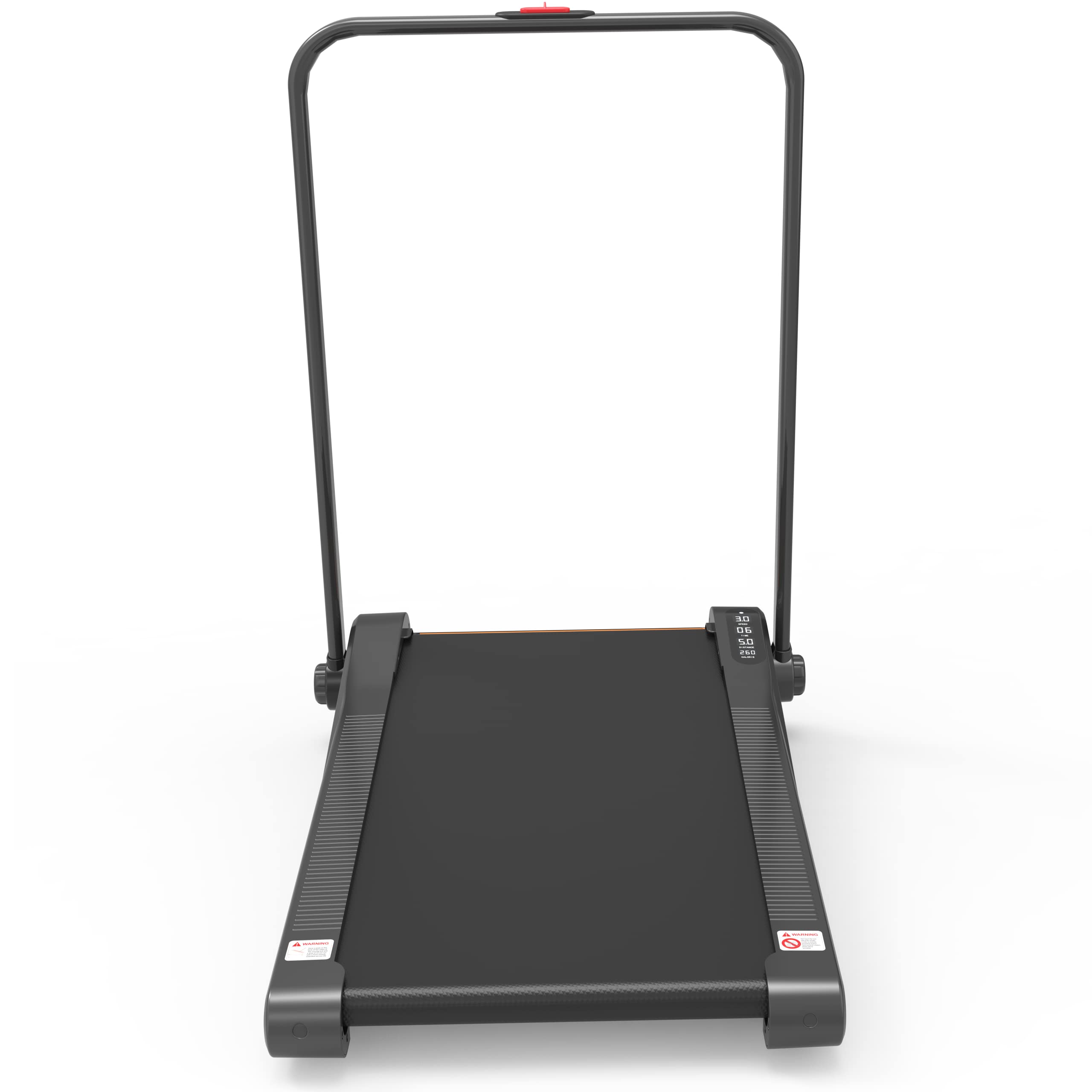 WILDKEN Walking Pad, Folding Treadmill Under Desk with Handlebar & Ergonomic 10% Incline, Home Treadmill 2 in 1 Walking and Jogging with Remote Control LCD Display for Home Gym Indoor Office use