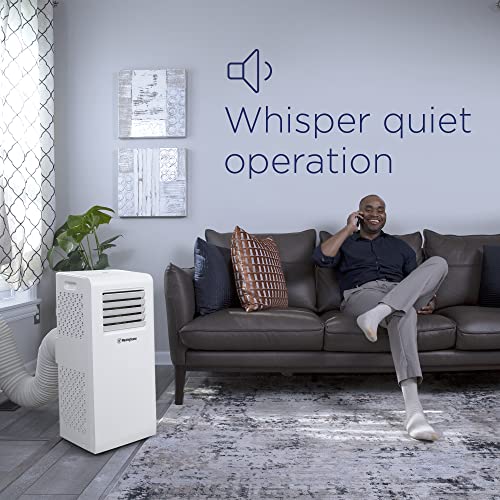Westinghouse 10,000 BTU Portable Air Conditioner with Home Dehumidifier, Remote Control - For Rooms Up To 450 Square Feet