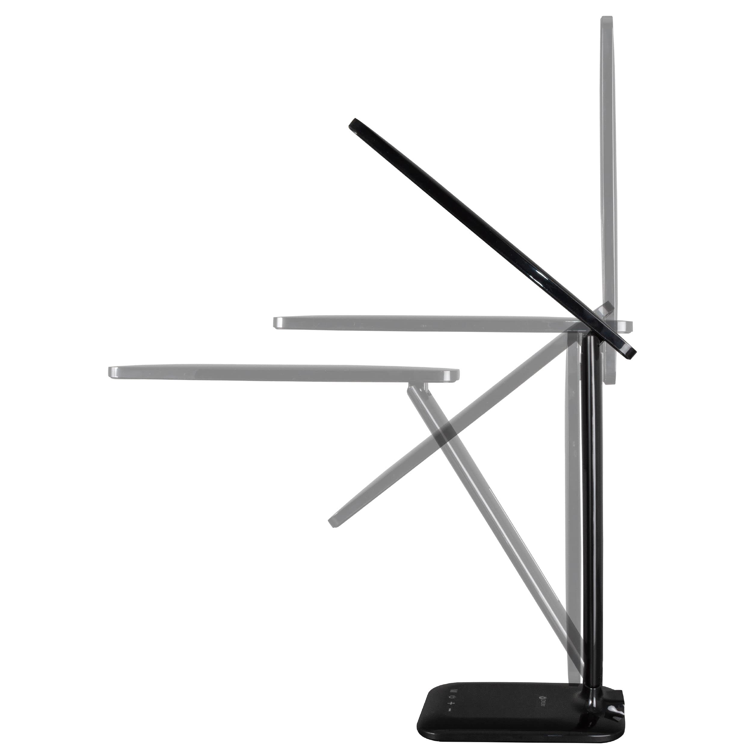 OttLite Slimline LED Desk Lamp β Touch Activated Controls, 3 Brightness Settings, ClearSun LED, Modern Design for Work, Office, or Dorm